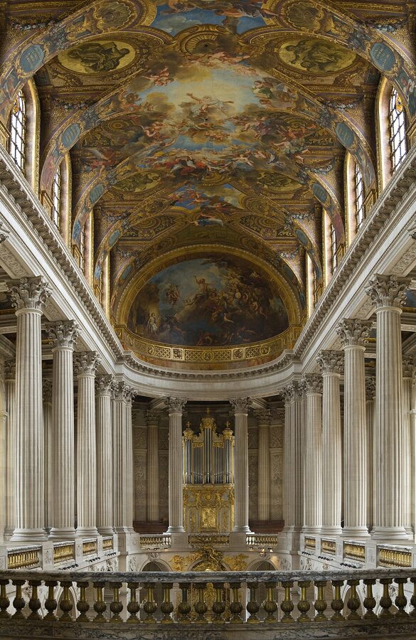 Royal Chapel interior at Versailles