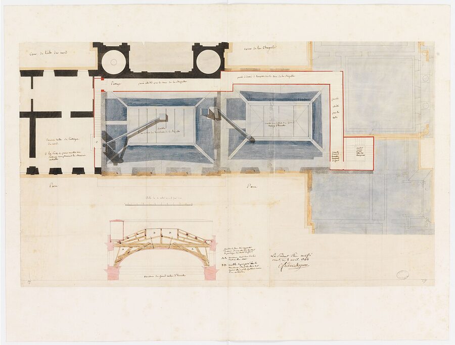 Salon of Hercules ceiling at Versailles
