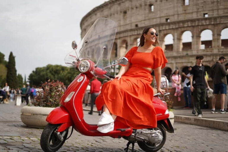 Vespa city tour in Rome with two different routes - The Routes: Classic or Scenic?