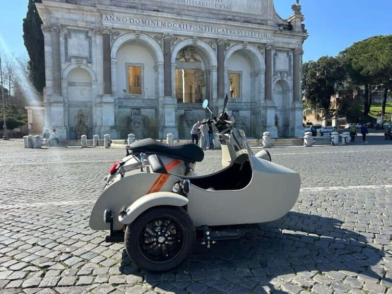 Vespa Sidecar Tour : Rome by Night - Is It Worth the Price?