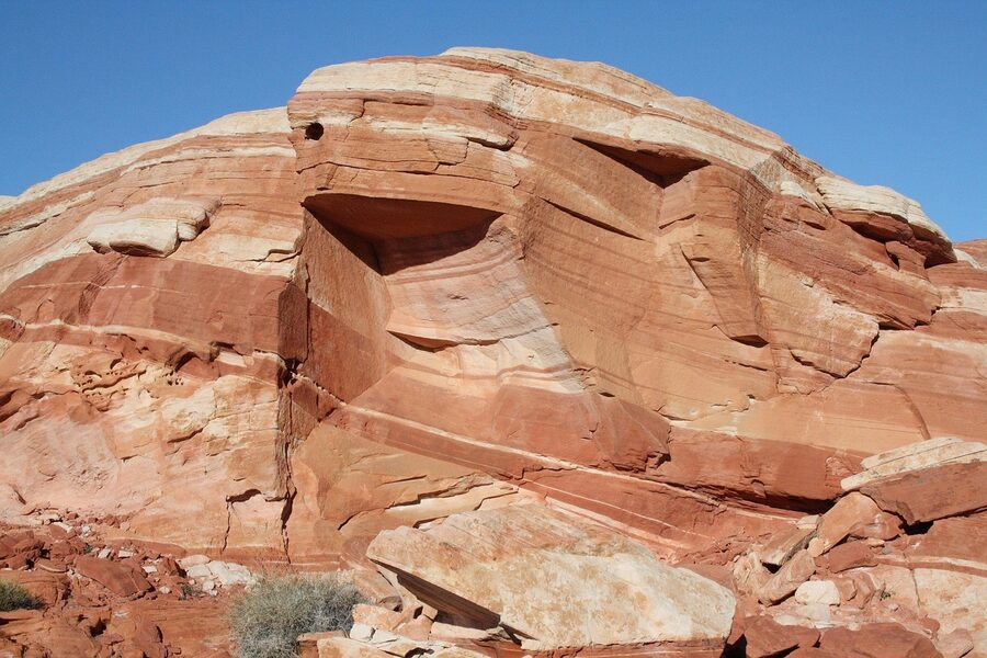 Valley of Fire Nevada canyon formations