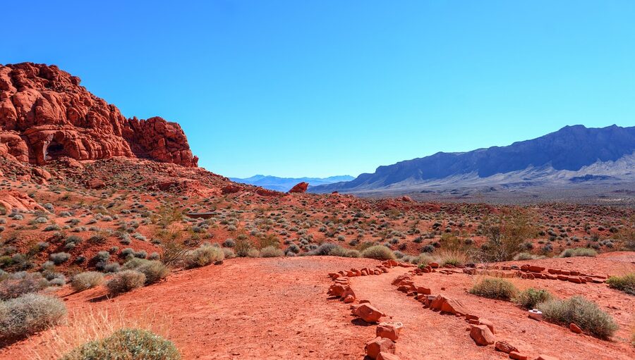 Valley of Fire Nevada red rock travel landscape