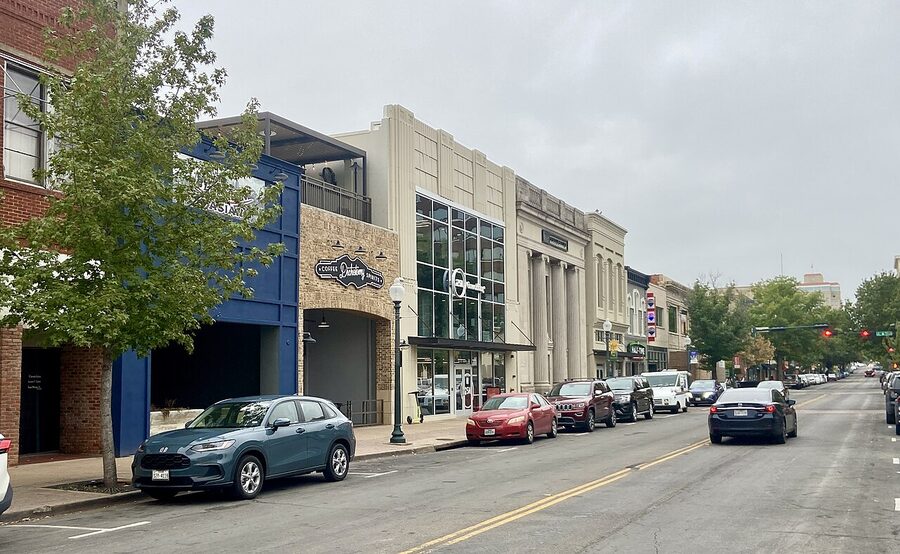 Austin Avenue downtown Waco Texas