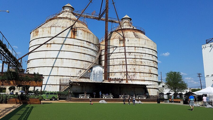 Magnolia Market at the Silos entrance in Waco Texas