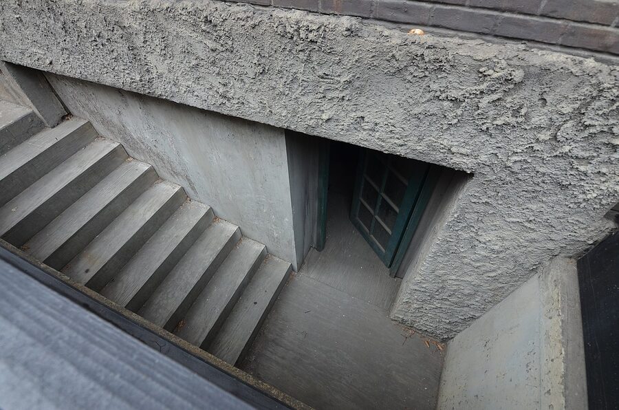 Gremlins Mogwai shop facade on the Warner Bros Burbank backlot