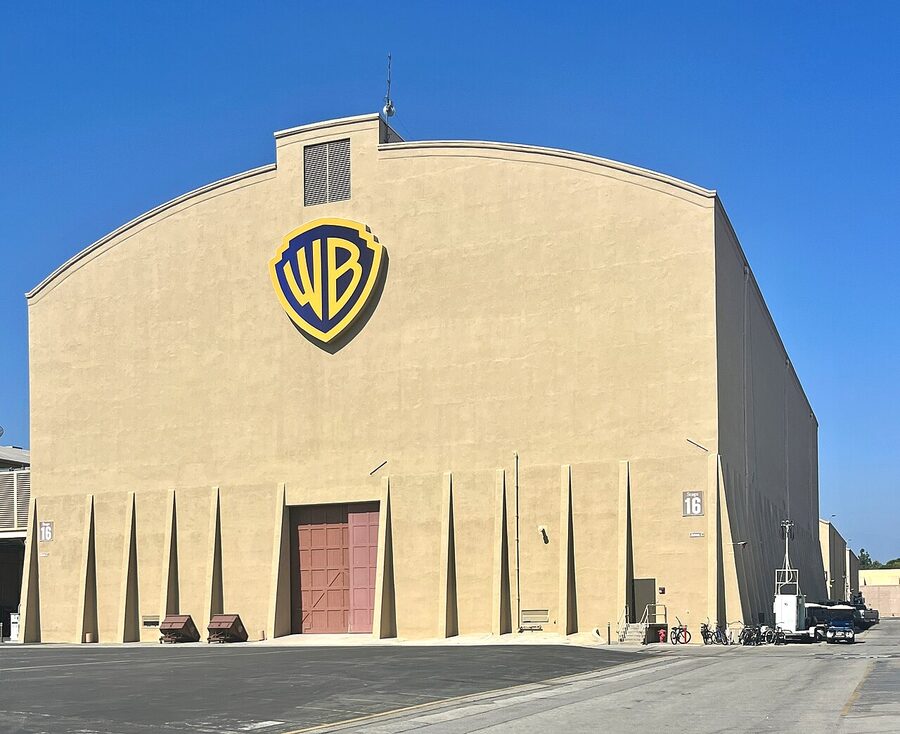 Stage 16 sound stage at Warner Bros Studios Burbank