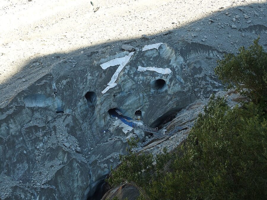 Grotte de Glace ice cave at Mer de Glace Montenvers