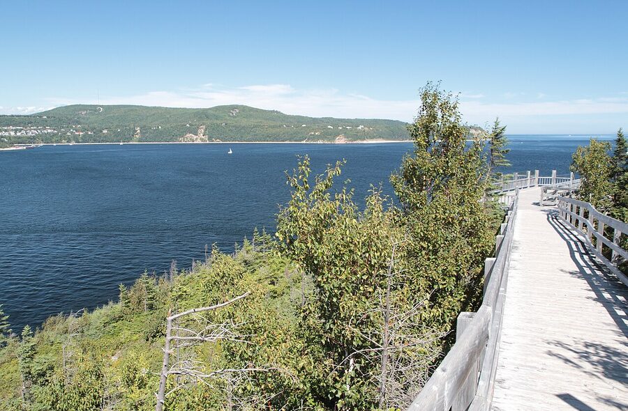 Pointe-Noire Baie-Sainte-Catherine Saguenay river mouth