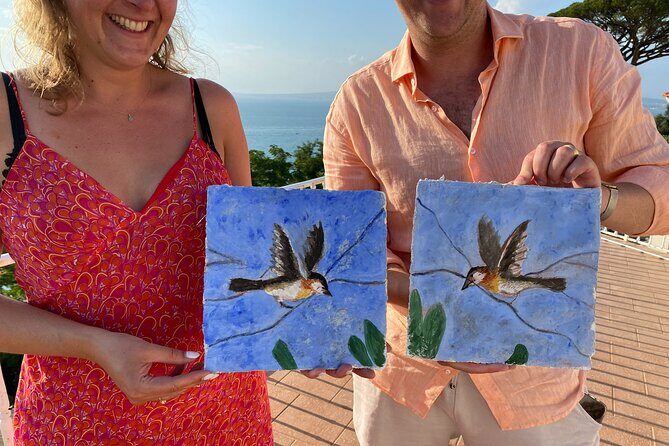 Workshop Fresco Painting & Aperitivo Seaview in Sorrento coast - The Experience in Detail
