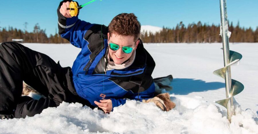 Ylläs: Snowmobile Adventure with Ice Fishing - The Value of This Tour