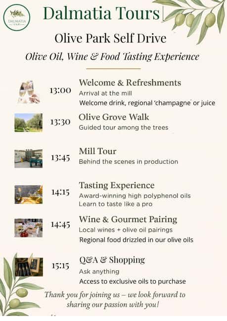 Zadar, ibenik: olive oil, wine & food tasting, Self Drive - Wine Tasting and Food Pairings