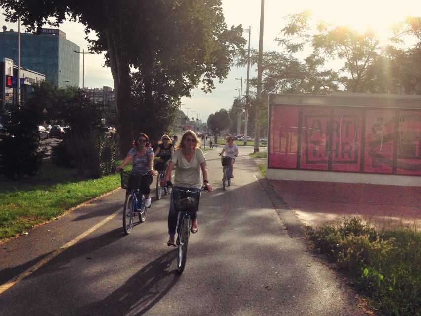 Zagreb: 2.5-Hour Cycle Back to Socialism Tour - The Sava River and Zagreb Fair