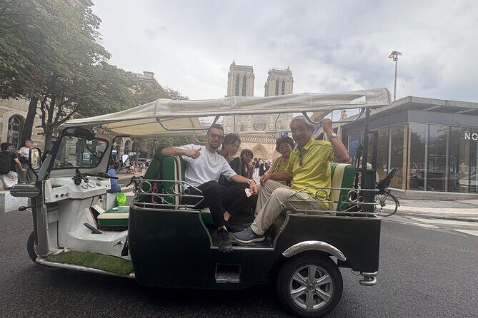 4 Hour Grand Paris Tour by Electric Tuk Tuk See Almost Everything - Authentic Insights from Reviewers