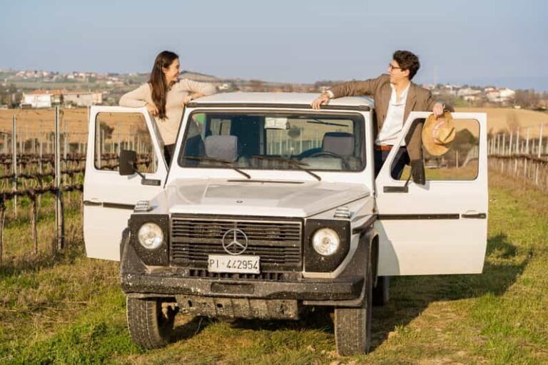 Abruzzo: Vineyard Jeep Tour with Tastings - Tasting Five Wines Paired with Local Flavors