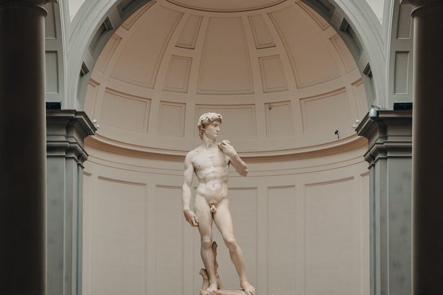 Michelangelo's David at Galleria dell'Accademia Florence