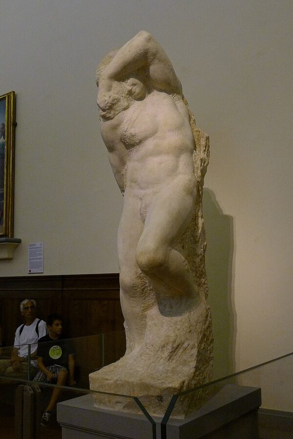 Young Slave by Michelangelo Accademia Florence