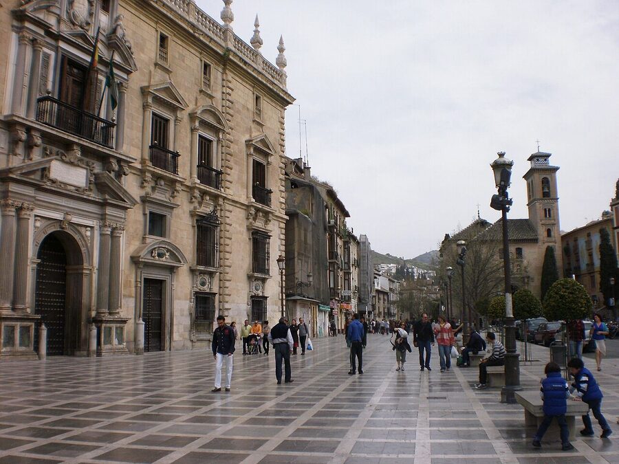 Plaza Nueva Granada main square with historic buildings