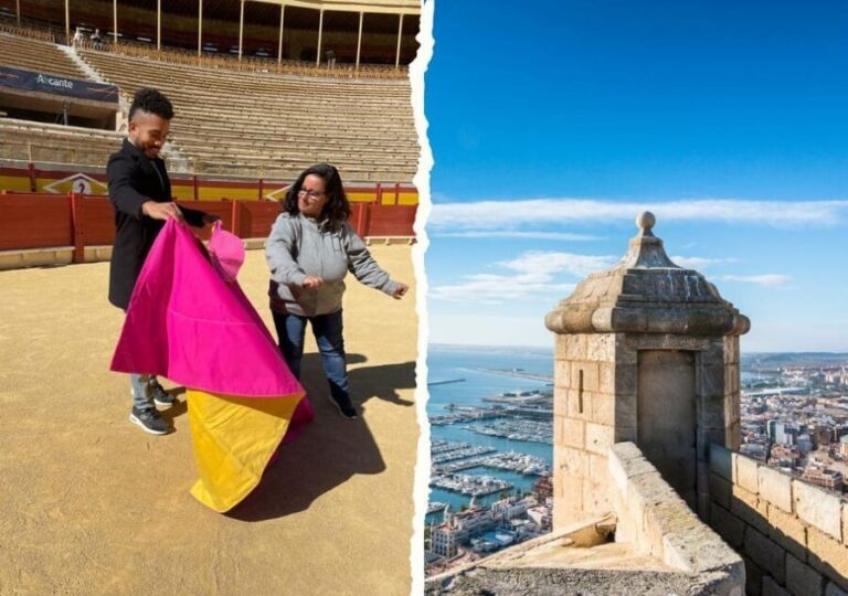 Alicante: Bullring and Castle Guided Tour with Taxi Transfer - In-Depth Breakdown of the Tour