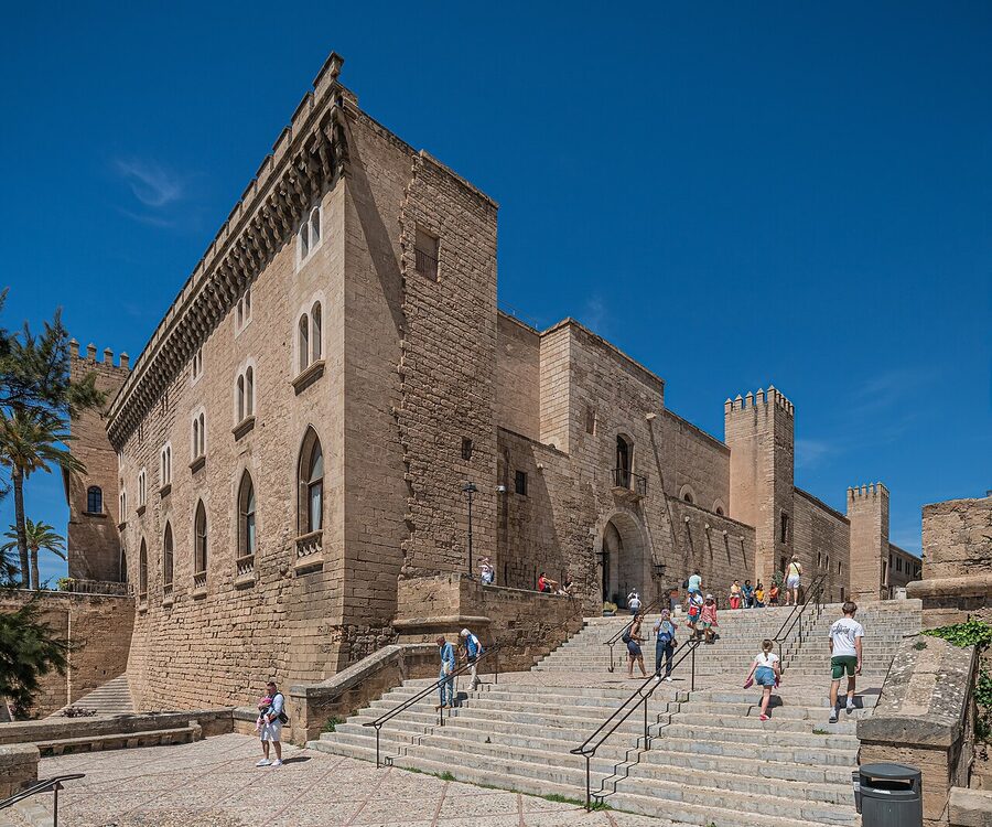 Almudaina Royal Palace in Palma de Mallorca