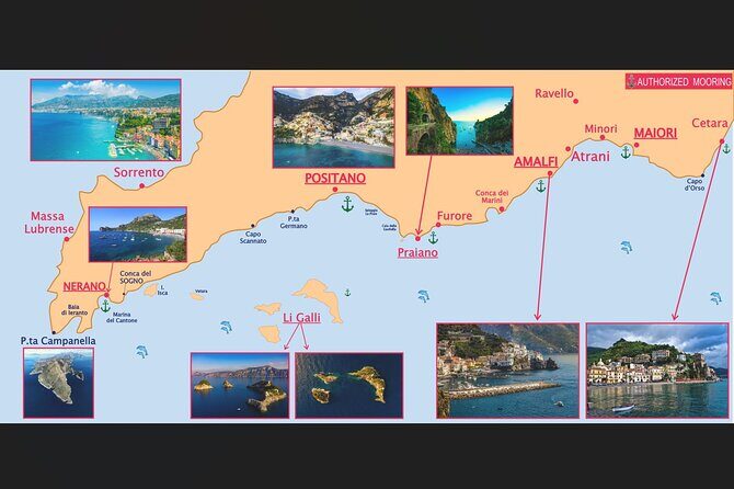 Amalfi Coast, Capri & Li Galli Islands BOAT EXCURSION - Practicalities and Considerations