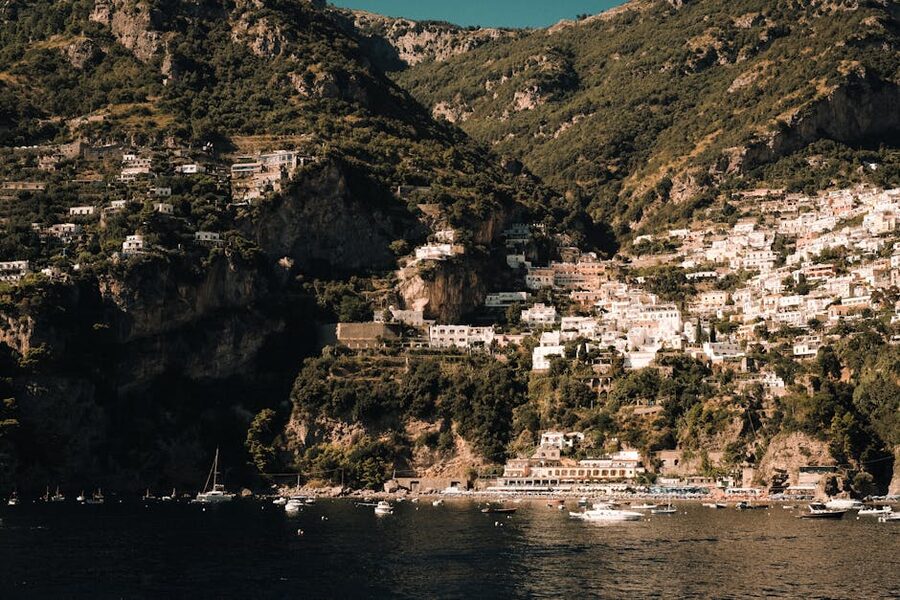 Hillside town on the Amalfi Coast