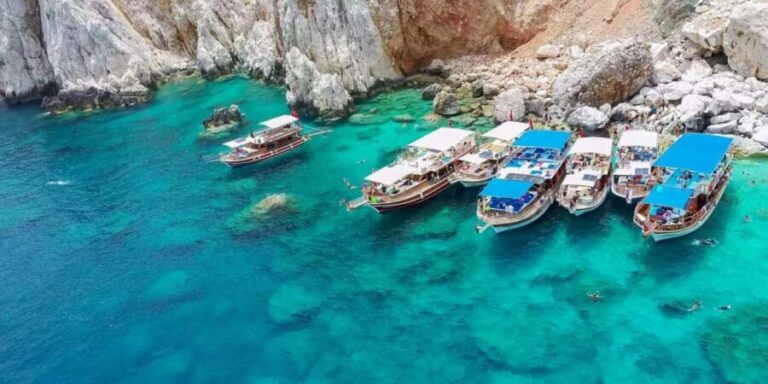 Antaly Lara,Belek Suluada Tekne Turu - The Itinerary: A Day in Paradise