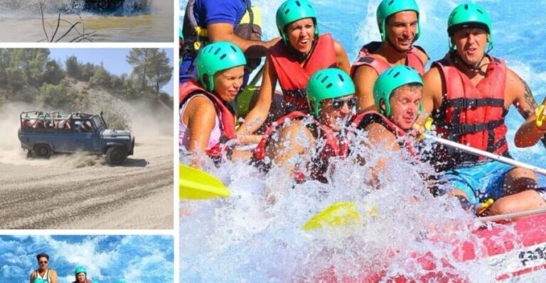 Antalya: Jeep Safari,Rafting,Canyon Visit with Lunch - What Makes This Tour Stand Out?