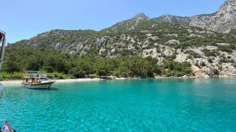 Antalya/Kemer: Adrasan Porto Genoese Boat Trip w/Mud Baths - Practical Details and What You Need to Know