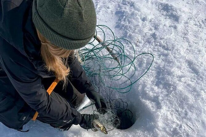 Arctic Fishing & Open Fire Cooking - The Itinerary in Detail