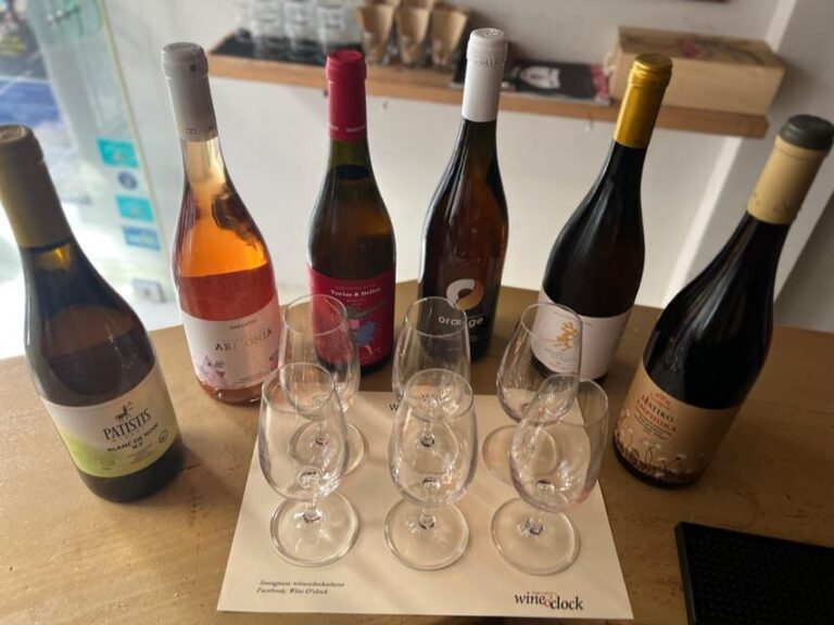 Athens: Natural Wine O'Clock Tasting!!! - Practical Details to Keep in Mind