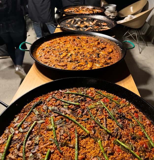 Barcelona Evening Cooking Class: 5-Course, 3 Paellas & Cava - The Itinerary in Detail