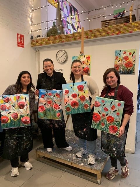 Barcelona: Learn to paint, sip wine, enjoy snacks & music - The Fine Print: What’s Included and What’s Not