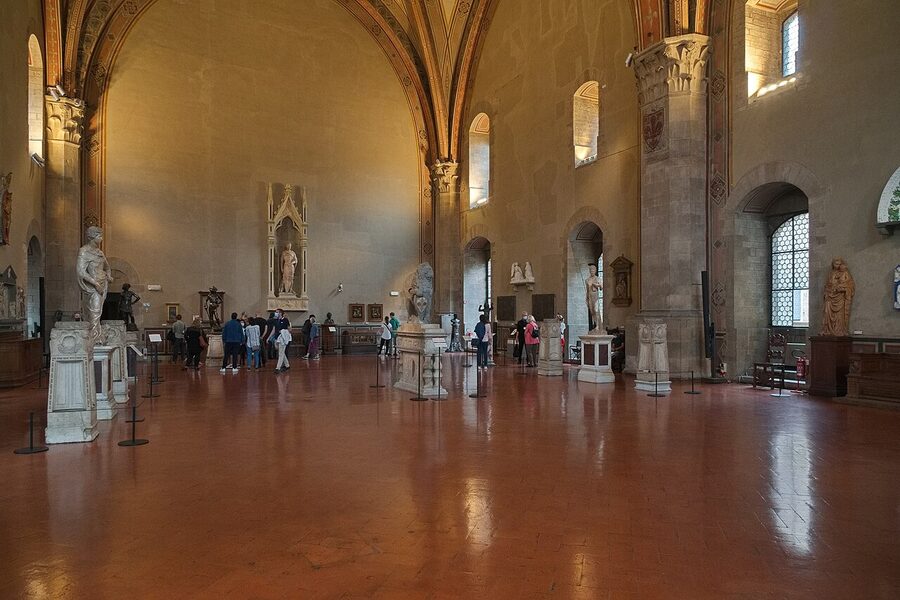 Donatello Hall on the first floor of the Bargello Museum