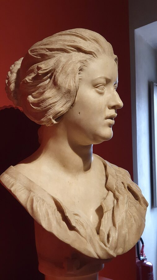 Bernini's bust of Costanza Bonarelli at the Bargello