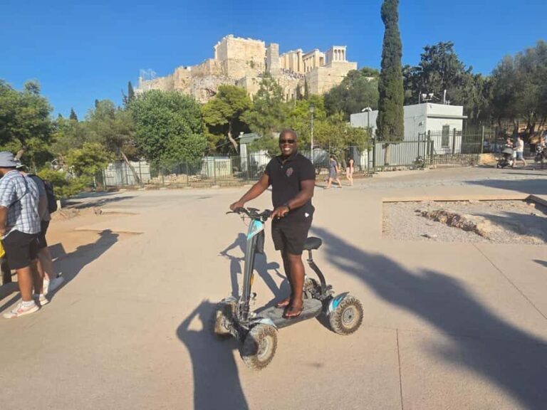Best of Athens Electric ATV Scooter Tour - Detailed Breakdown of the Itinerary