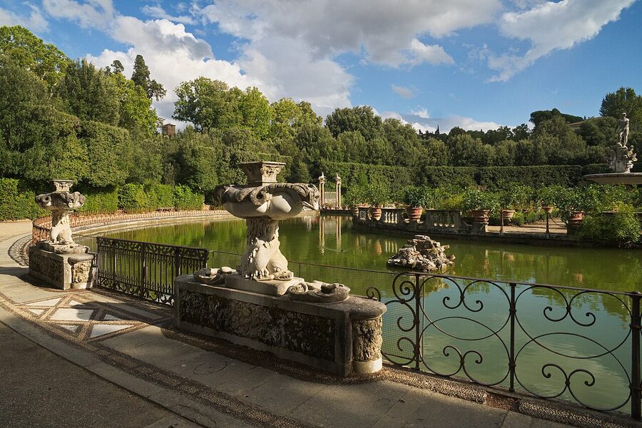 Boboli Isolotto Fountain of the Ocean by Giambologna