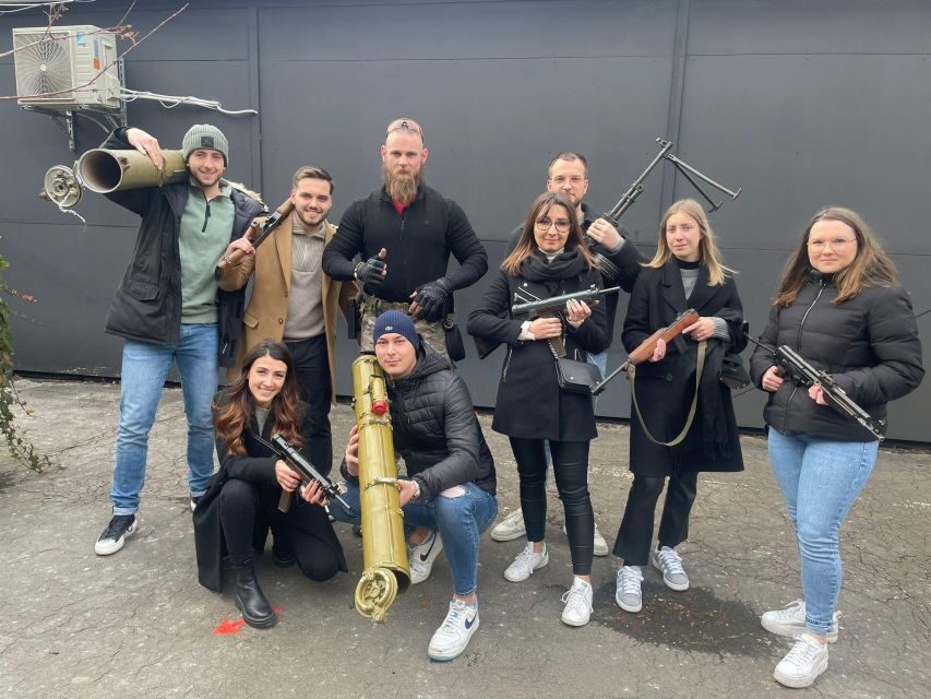 Budapest: UNIQUE EXPERIENCE - Gamer shooting package - The Itinerary and Logistics