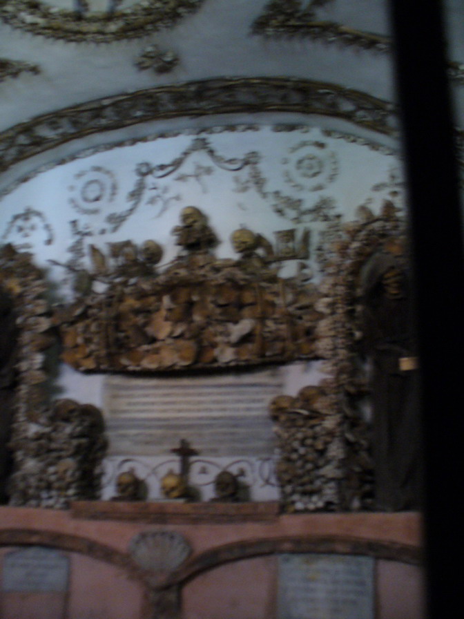 Capuchin Crypt bone chapel beneath Santa Maria della Concezione Rome