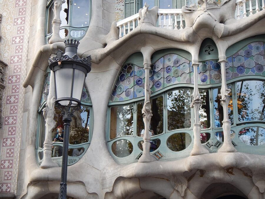Casa Batllo House of Bones detail close up