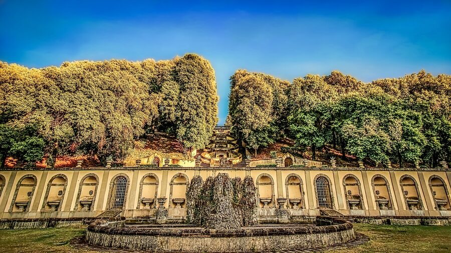 Fountain on Via Europa in Frascati