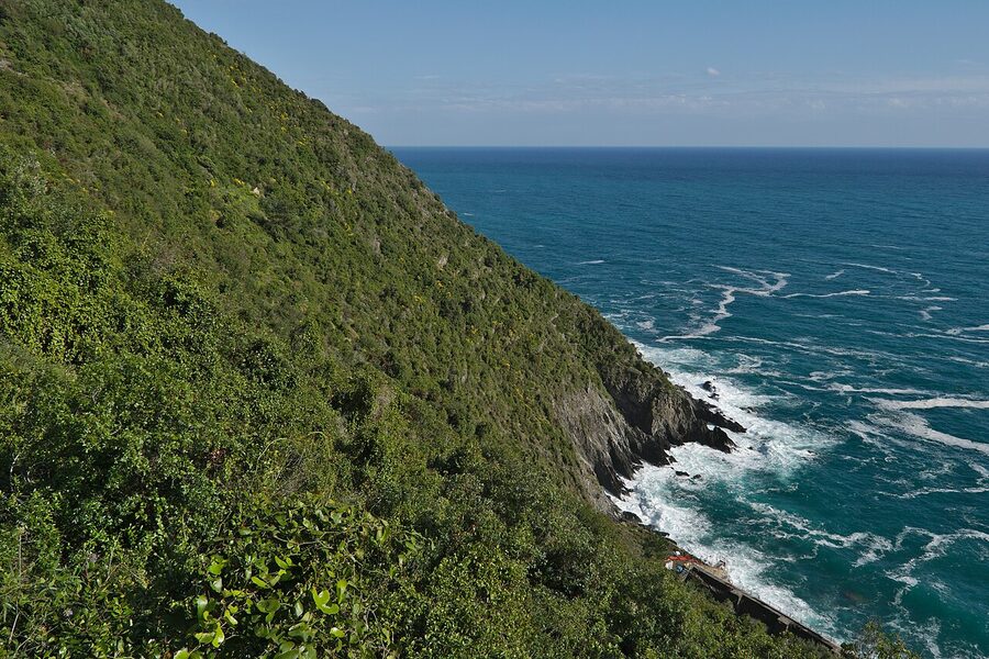 Sentiero Azzurro hiking trail near Vernazza