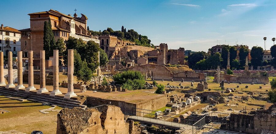 Palatine Hill ruins guided tour Rome