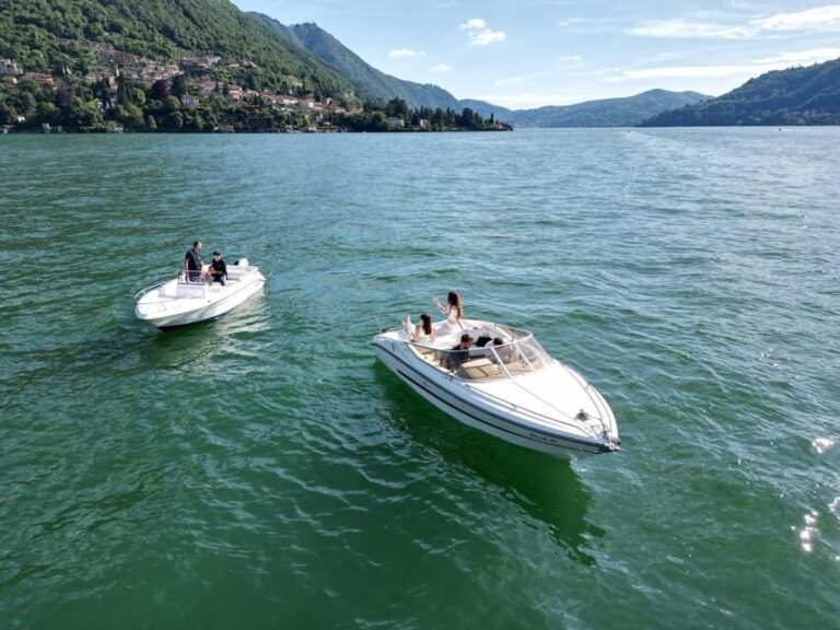 COMO LAKE : 1hr Private Boat Tour with skipper - What to Expect During Your Tour