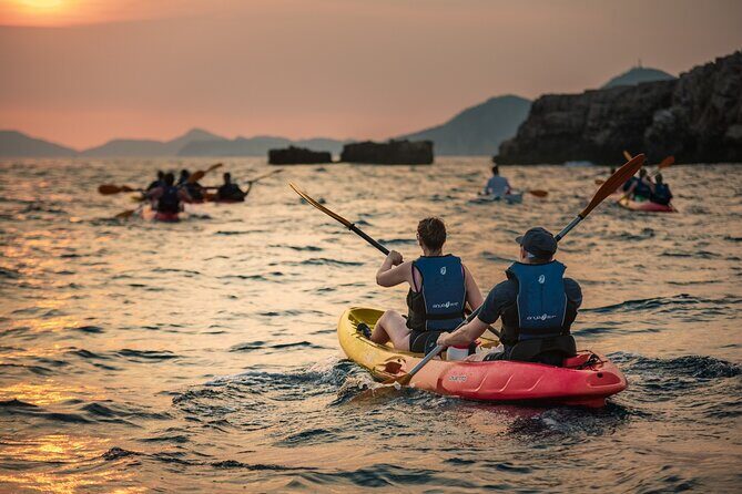 Dubrovnik: Sunset Kayak & Snorkel Tour with Wine & Water - What’s Included and What’s Not