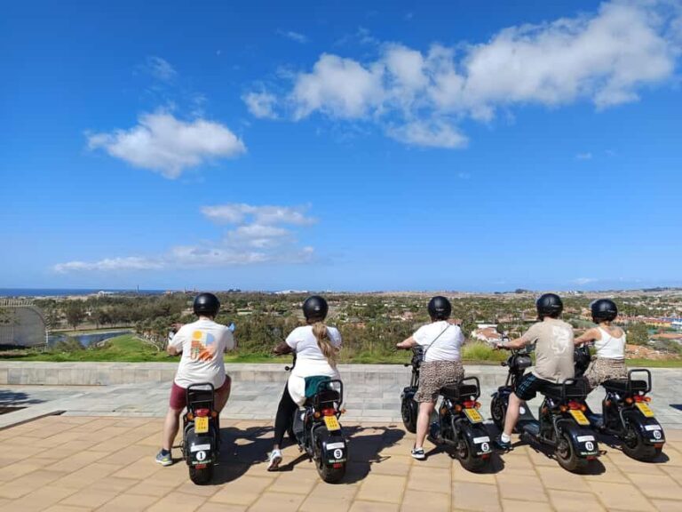 e-Scooter CitySightseeing: Best Maspalomas Dunes View Points - Practical Details & Tips for Your E-Scooter Adventure