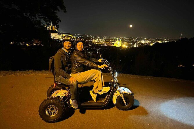 Electric Trike Night Tour in Prague - Live Guided - A Detailed Breakdown of the Itinerary