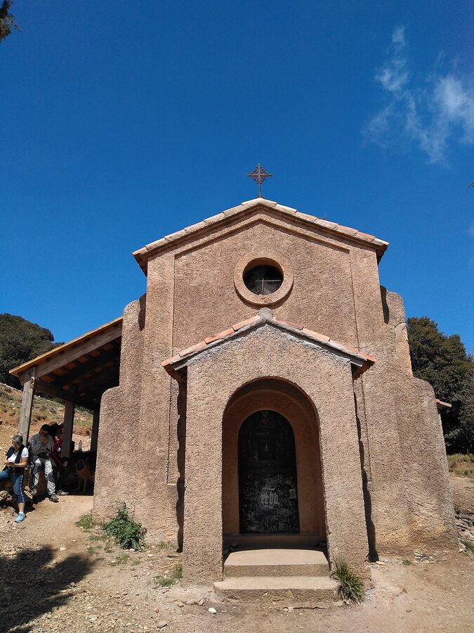 Ermita de Sant Jeroni at the summit of Montserrat