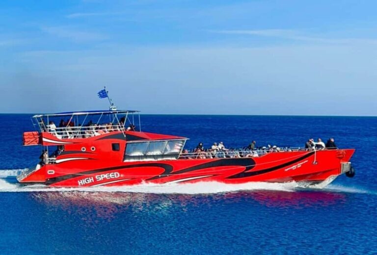 Faliraki: High Speed Cruise to Lindos with a swim stop - Authentic Experiences from Reviews