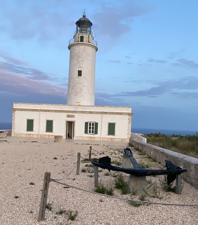 Far de la Mola lighthouse on the eastern tip of Formentera