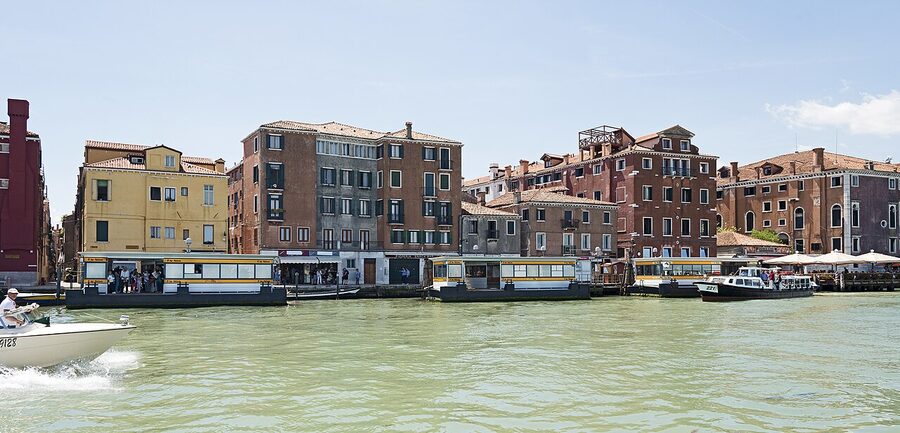 Fondamente Nove vaporetto pier on the north side of Venice